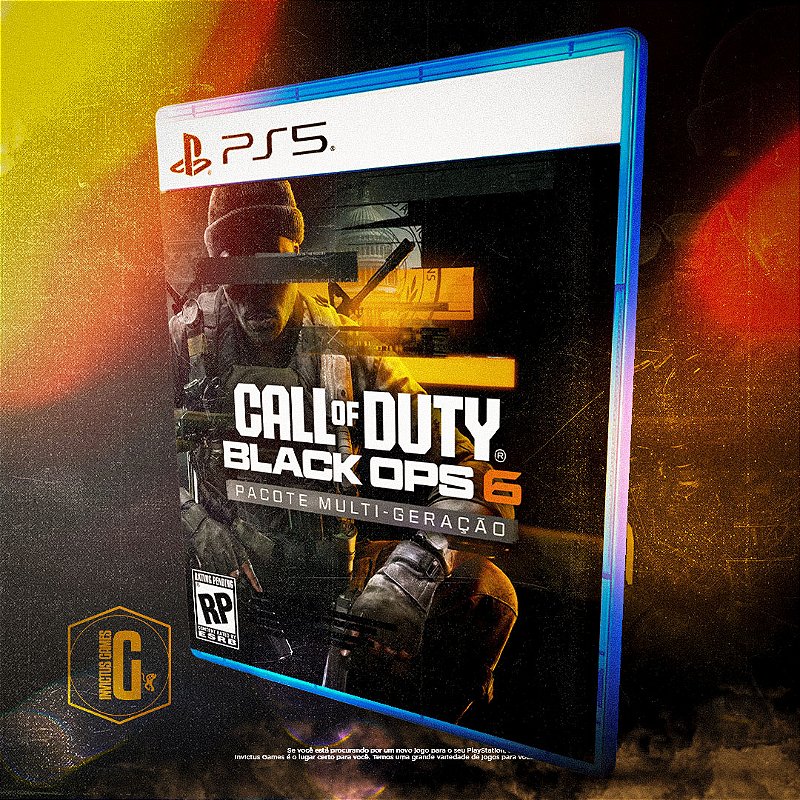 CALL OF DUTY: BLACK OPS 6 - PACOTE MULTIGERAÇÃO PARA PS5 ...