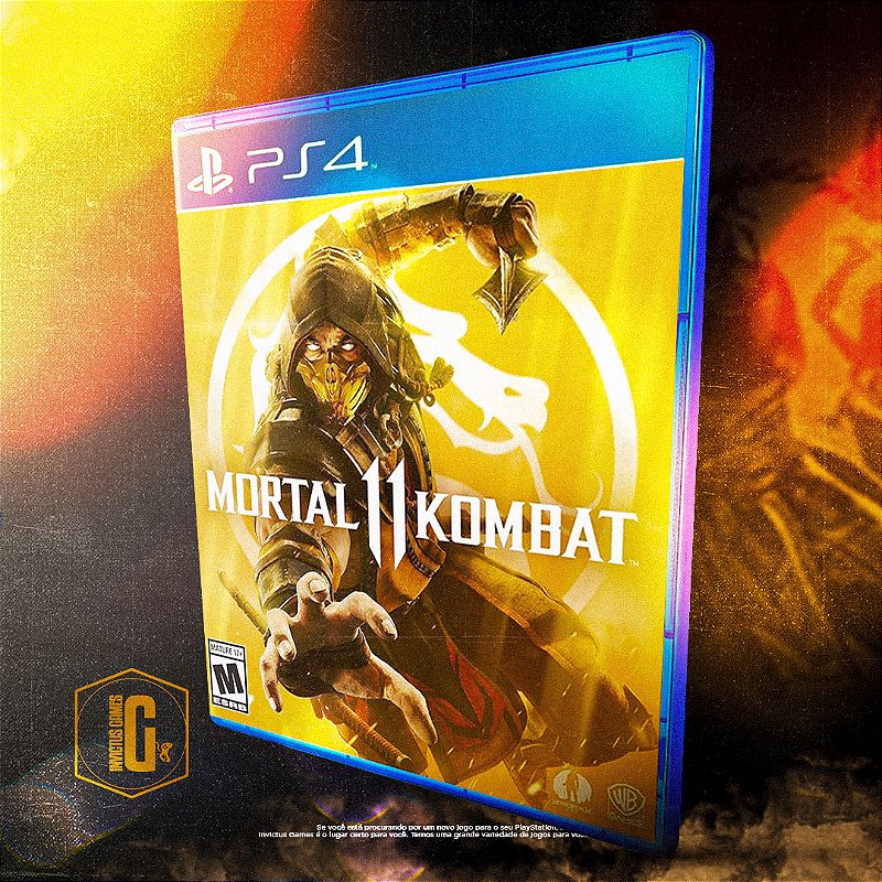 Mortal kombat 11 Para PS4 MÍDIA DIGITAL - [InvictusGames] - Sua melhor ...