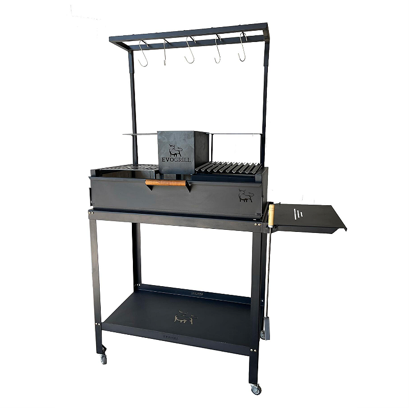 KIT PARRILLA EVO 900 - CARRINHO - COM VARAL - EVOGRILL