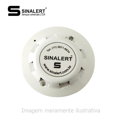 DETECTOR DE FUMAÇA ENDEREÇÁVEL - ADVANCED - Sinalert – Equipamentos e ...