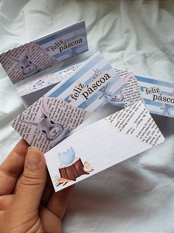 30 Lapelas 10x8cm - Páscoa Book - Andy Almeida Designer