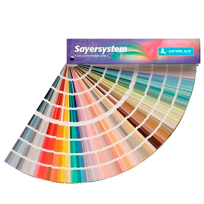 Cartela De 720 Cores - Sayerlack - Dispel Madeiras Online