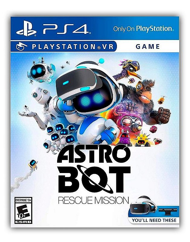 ASTRO BOT Rescue Mission PS4 Mídia Digital - Alpha Games BR
