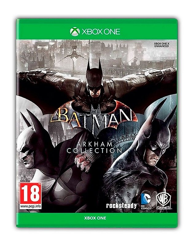 Batman: Arkham Collection Xbox One Midia Digital - Alpha Games BR