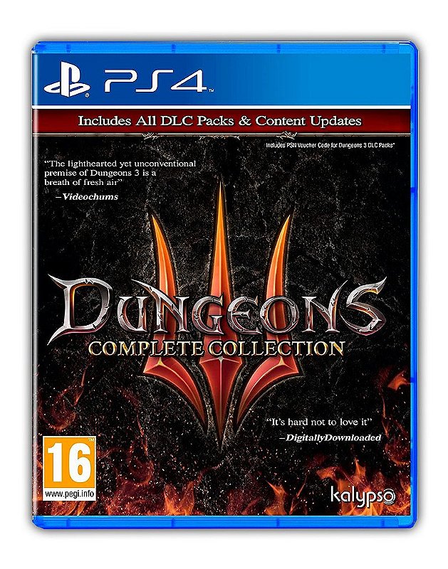 Dungeons 3 - Complete Collection PS4 Mídia Digital - Alpha Games BR