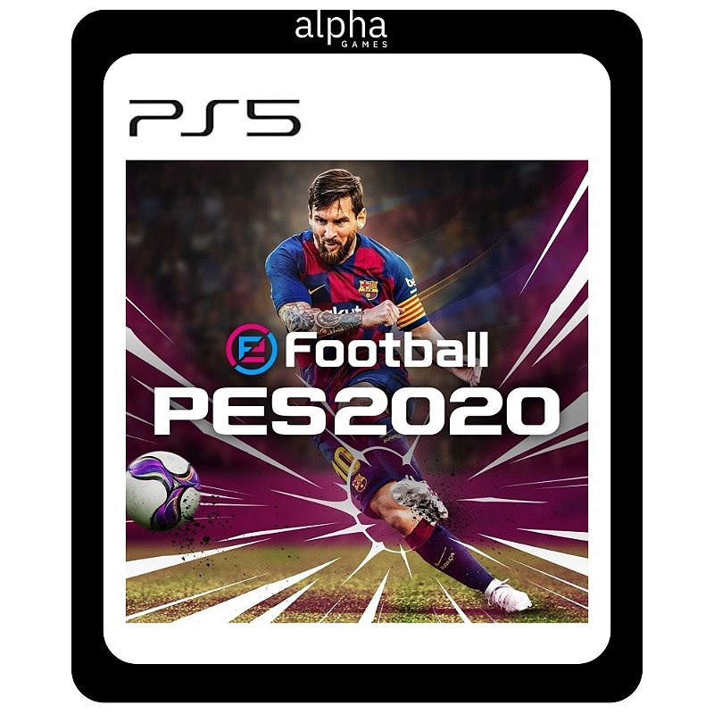 Pes 20 PS5 eFootball PES 20 PS5 Mídia Digital - Alpha Games BR