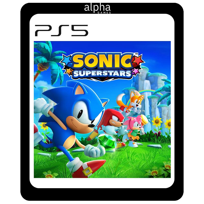 Sonic Superstars PS5 Mídia Digital - Alpha Games BR