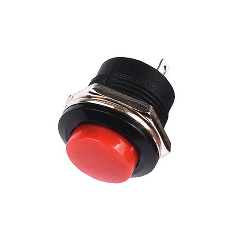 Botão Pulsante Push Button 16mm R13 507 Vermelho A Chave Virou