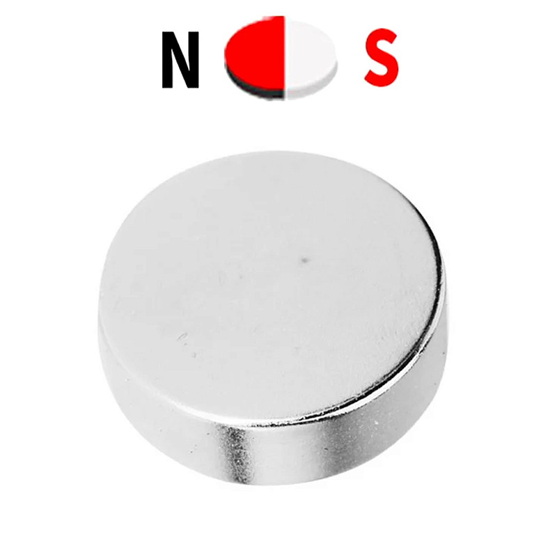 Imã Diametral Radial 6x2mm para Encoder Magnético MT6701 - A Chave Virou