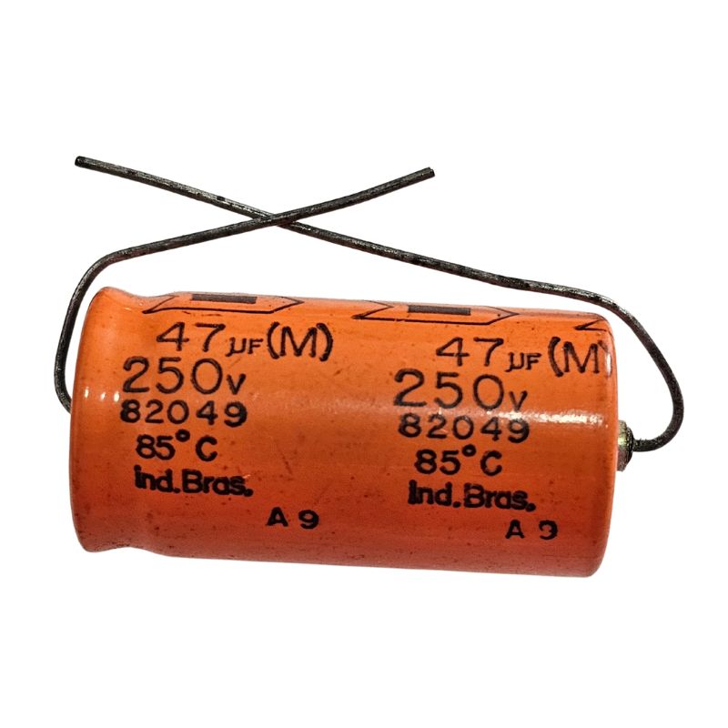 Capacitor Eletrolítico 47uF x 250V Axial 85º 82049 Siemens - Mercado ...