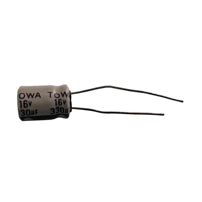 Capacitor Eletrolítico 330uF x 16V RD 85º Towa - Mercado Comp ...