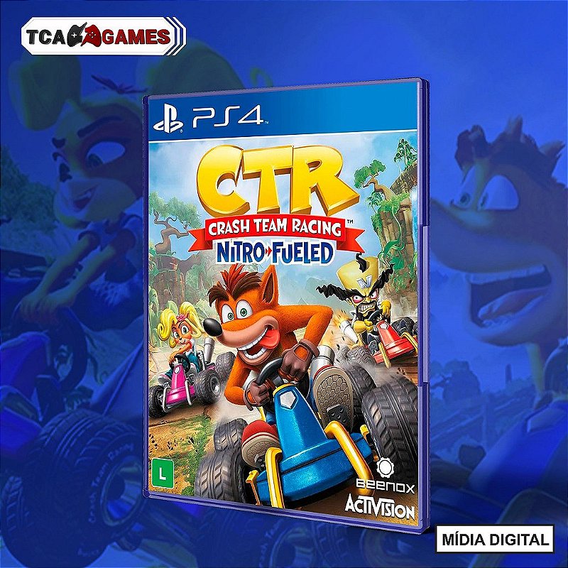 Crash Team Racing Nitro-Fueled - PS4 Mídia Digital - Loja Tca