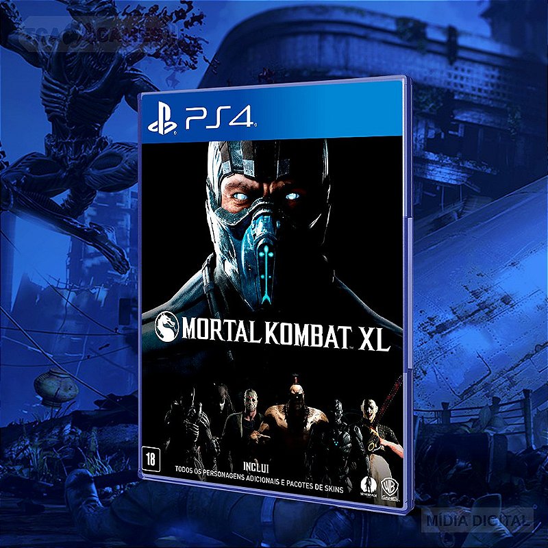Mortal Kombat Xl - PS4 Mídia Digital - Loja Tca