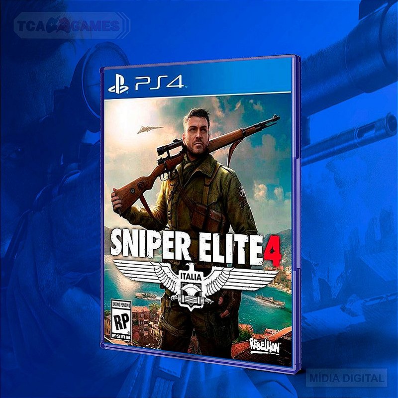 Sniper Elite 4 - PS4 Mídia Digital - Loja Tca