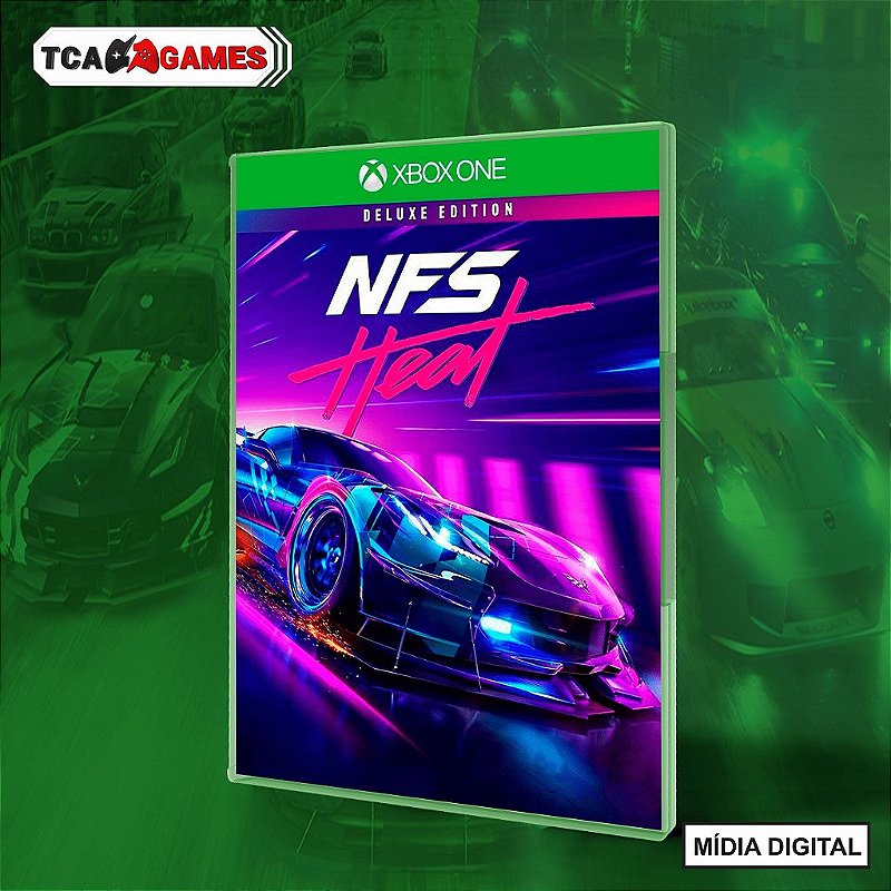 Need For Speed Heat Edição Deluxe Xbox One Mídia Digital - Loja Tca