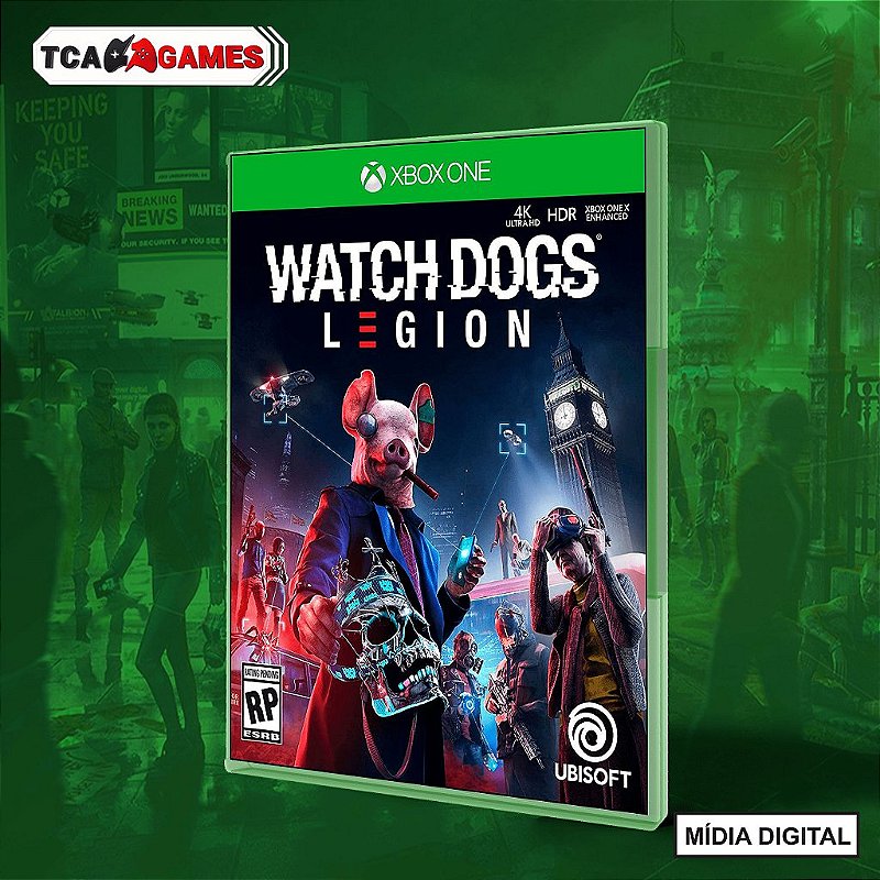 Watch Dogs Legion Xbox One Mídia Digital - Loja Tca
