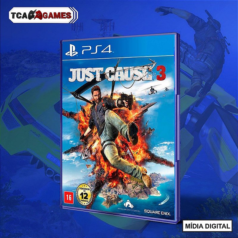 Just Cause 3 - PS4 Mídia Digital - Loja Tca