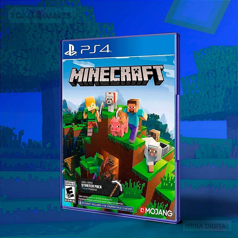 Minecraft - PS4 Mídia Digital - Loja Tca