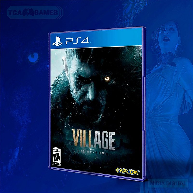 Resident Evil 8 Village - PS4 Mídia Digital - Loja Tca