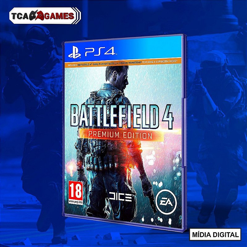 Battlefield 4: Premium Edition - PS4 - Mídia Digital - Loja Tca