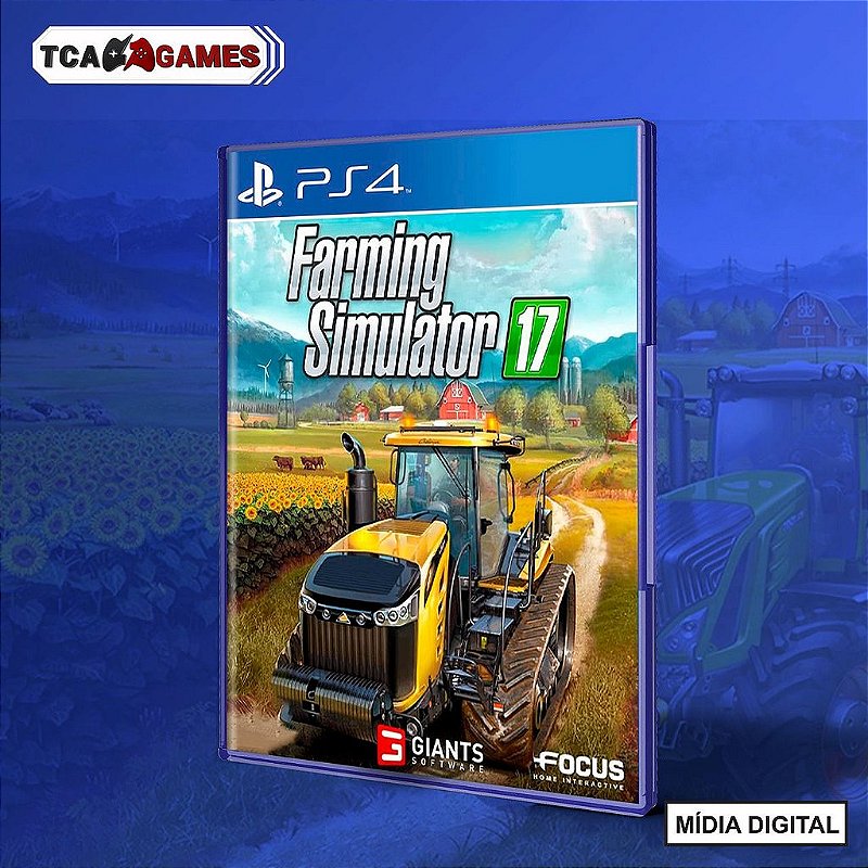 Farming Simulator 17 - PS4 - Mídia Digital - Loja Tca
