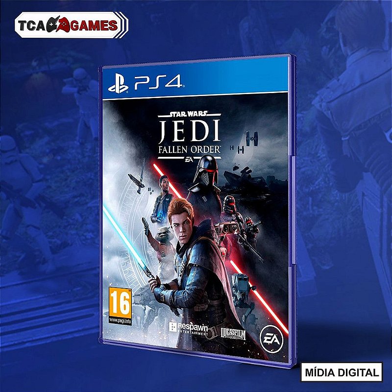 STAR WARS Jedi Fallen Order™ - PS4 - Mídia Digital - Loja Tca