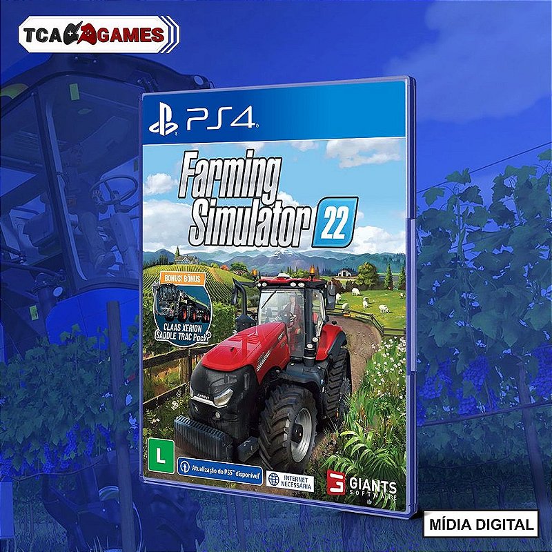 Farming Simulator 22 - PS4 - Mídia Digital - Loja Tca