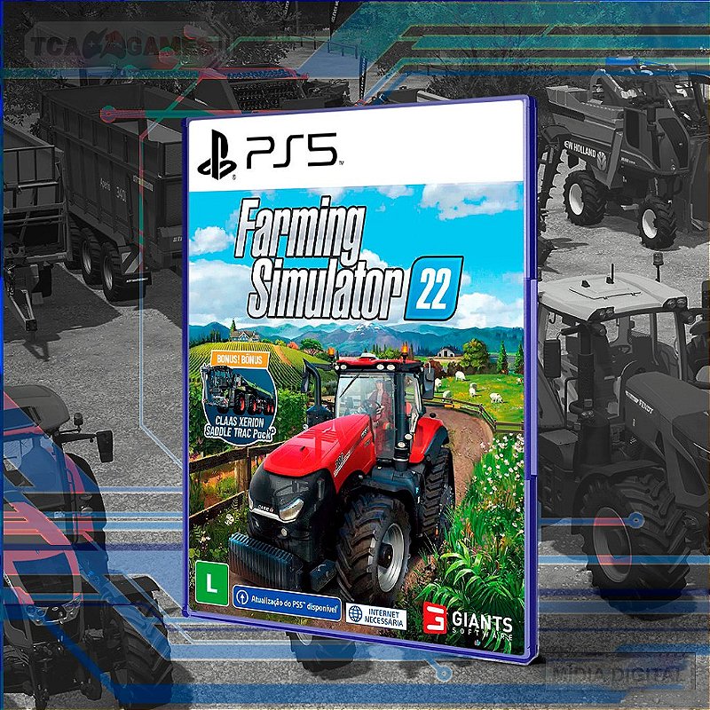 Farming Simulator 22 – PS5 - Mídia Digital - Loja Tca