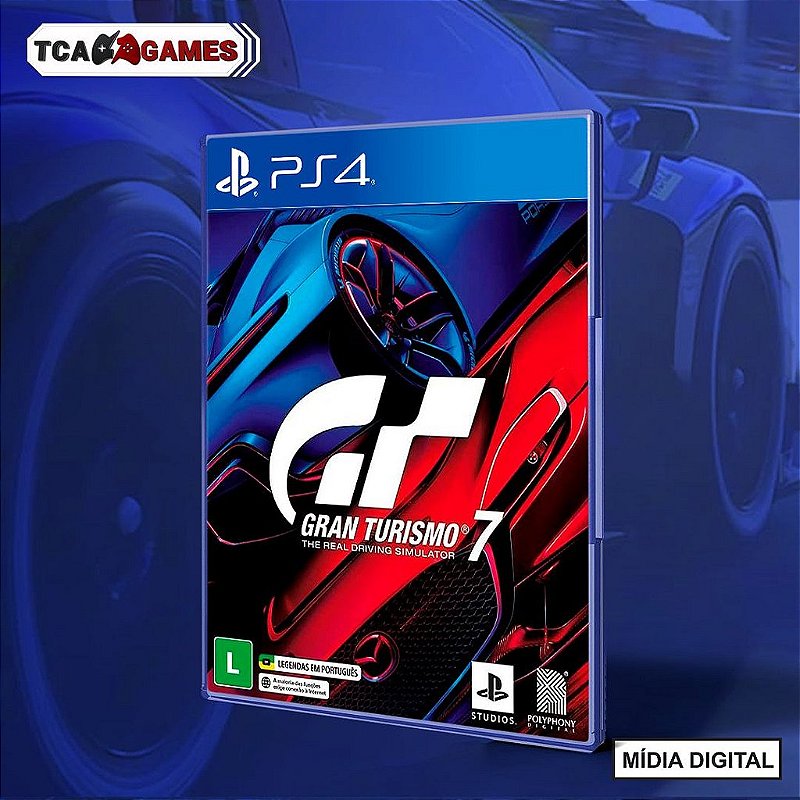 Gran Turismo 7 - PS4 - Mídia Digital - Loja Tca