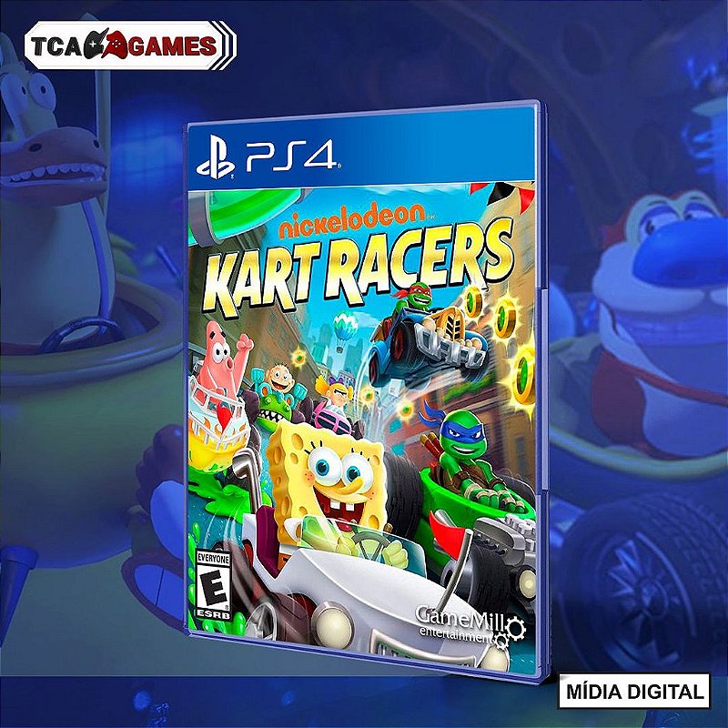 Nickelodeon Kart Racers - PS4 - Mídia Digital - Loja Tca