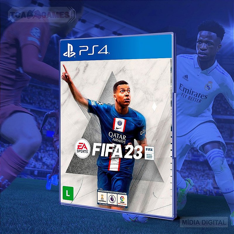 FIFA 23 - PS4 - Mídia Digital - Loja Tca