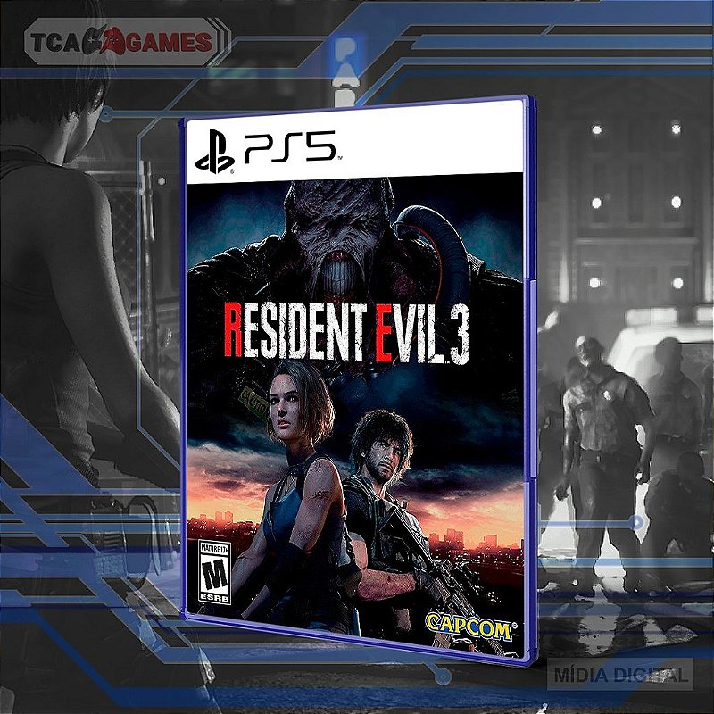 Resident Evil 3 - PS5 Mídia Digital - Loja Tca