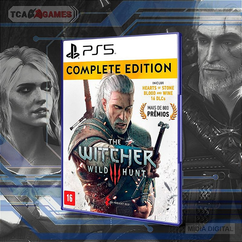 The Witcher 3: Wild Hunt Complete Edition - PS5 - Mídia Digital - Loja Tca