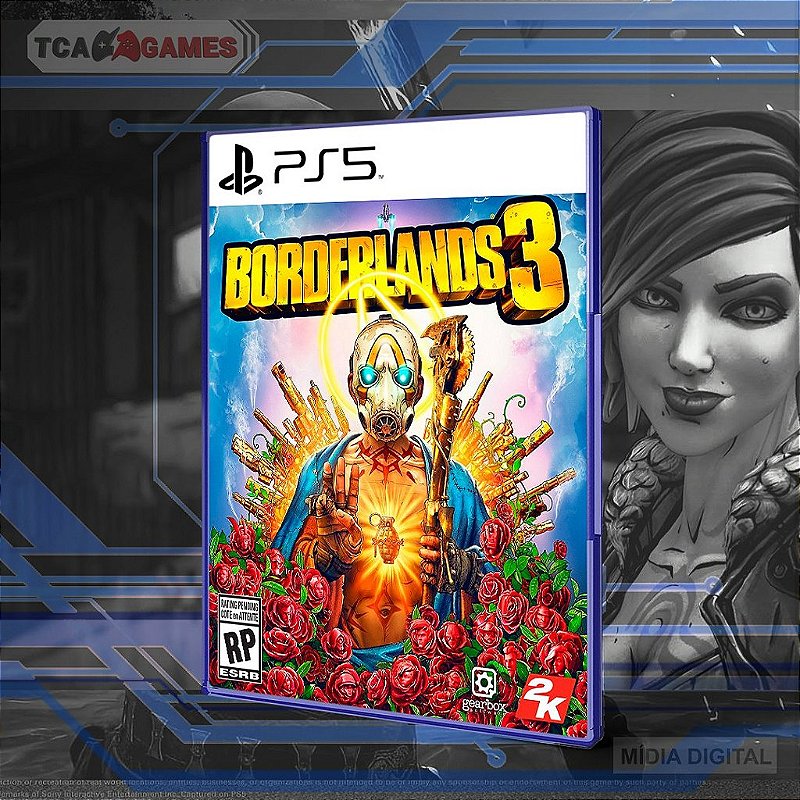 Borderlands 3 - PS5 - Mídia Digital - Loja Tca