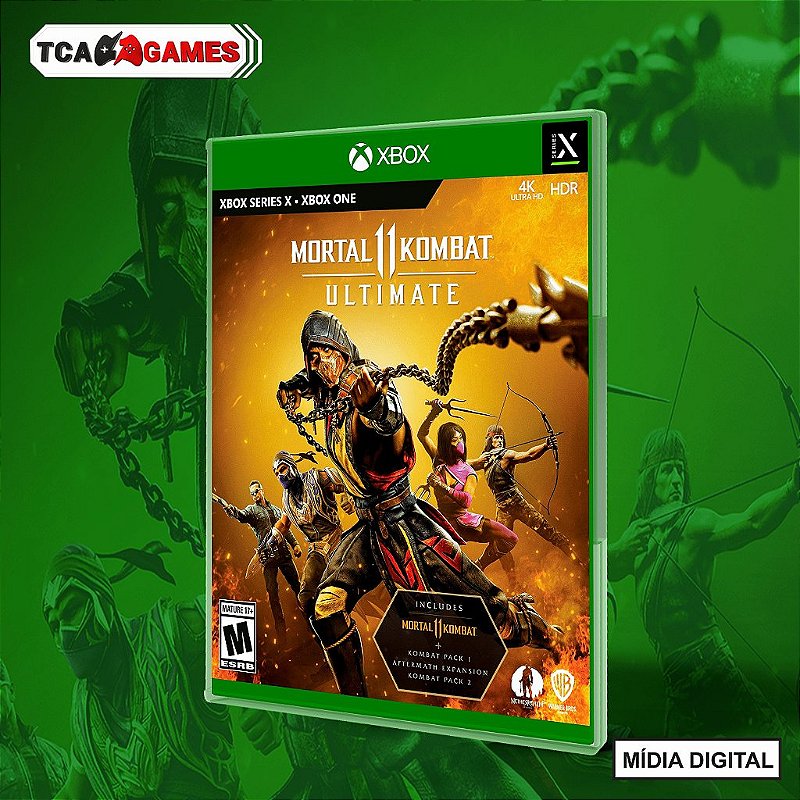 Mortal Kombat 11 Ultimate Xbox One Mídia Digital - Loja Tca