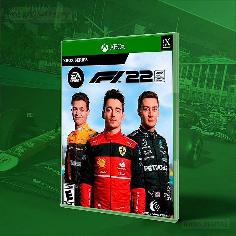 F1 22 - Xbox Series X|S Mídia Digital - Loja Tca