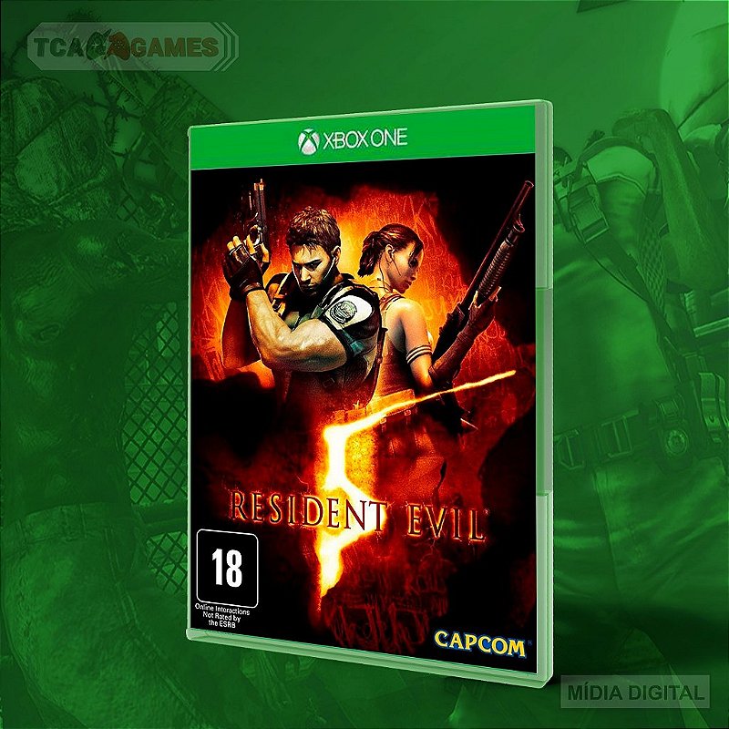 Resident Evil 5 - Xbox One Mídia Digital - Loja Tca
