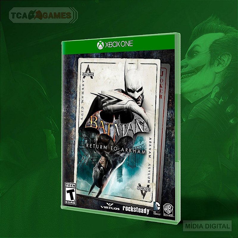 Batman Return to Arkham Xbox One Mídia Digital - Loja Tca