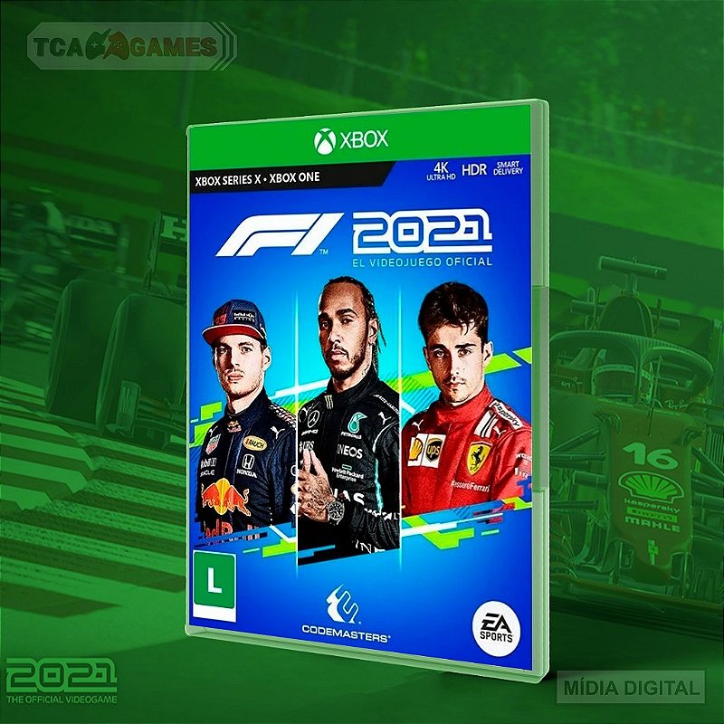 F1 2021 Xbox One Mídia Digital - Loja Tca