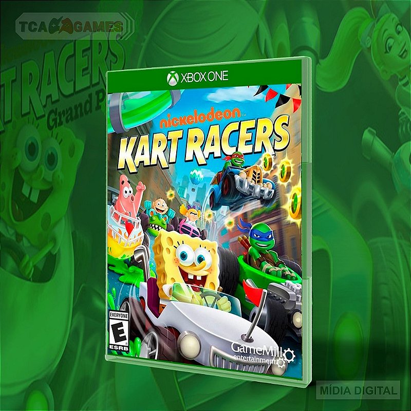 Nickelodeon Kart Racers Xbox One Mídia Digital - Loja Tca