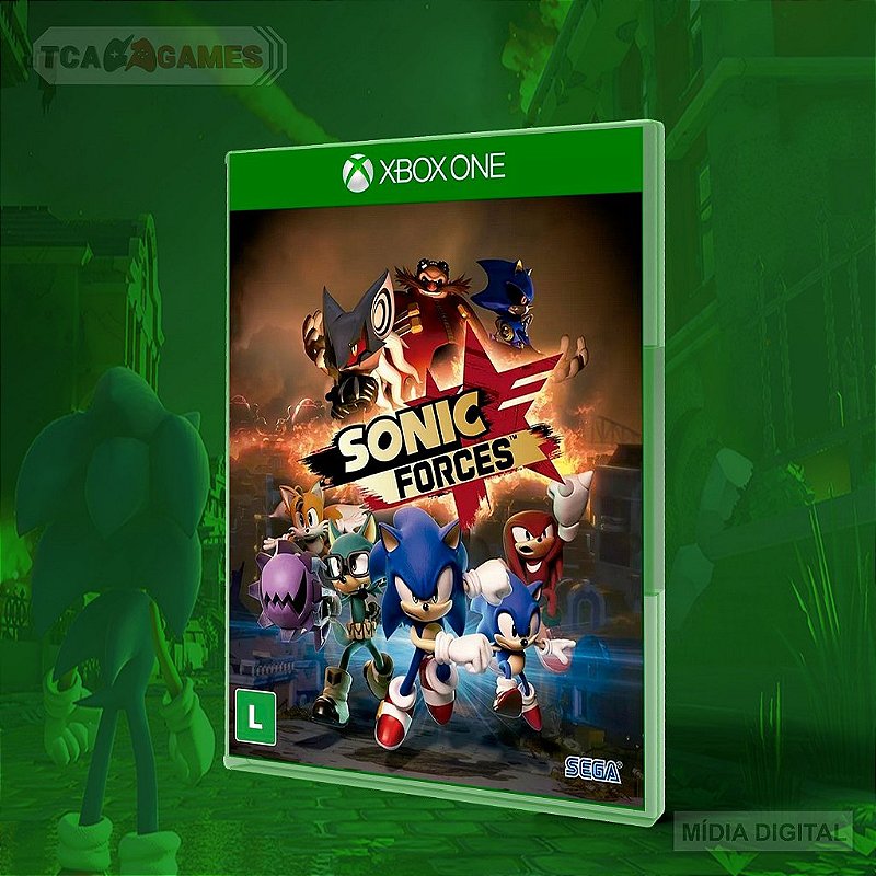 Sonic Forces Xbox One Mídia Digital - Loja Tca
