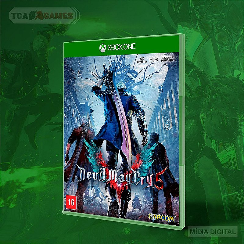 Devil May Cry 5 – Xbox One Mídia Digital - Loja Tca