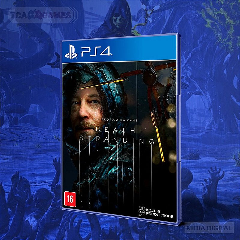 Death Stranding - PS4 - Digital Deluxe Edition - Loja Tca