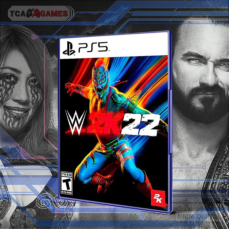 WWE 2K22 - PS5 - Mídia Digital - Loja Tca