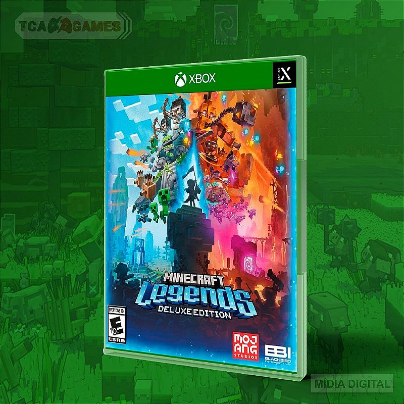 Minecraft Legends Xbox Series Mídia Digital - Loja Tca