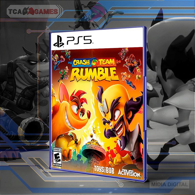 Crash Team Rumble PS5 - Mídia Digital - Loja Tca