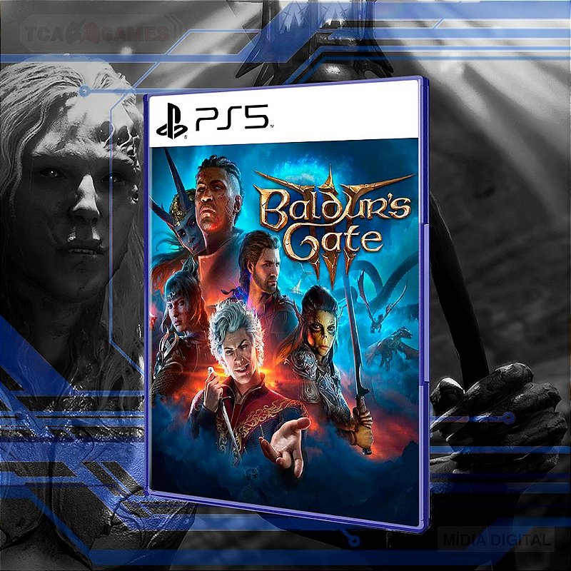 Baldur's Gate 3 - PS5 Mídia Digital - Loja Tca