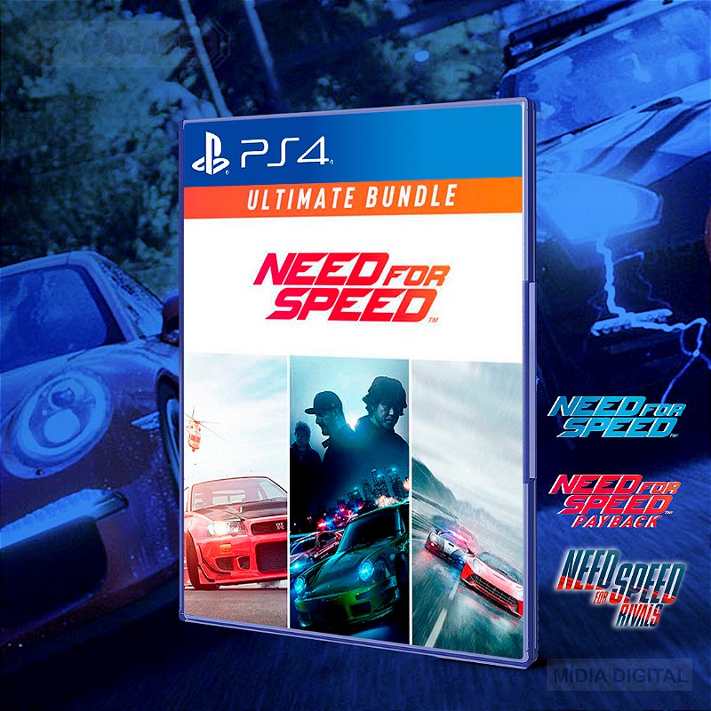 Need for Speed™ Conjunto Ultimate – PS4 Mídia Digital - Loja Tca