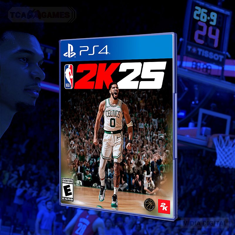 NBA 2K25 - PS4 - Mídia Digital - Loja Tca
