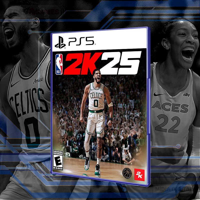 NBA 2K25 - PS5 - Mídia Digital - Loja Tca